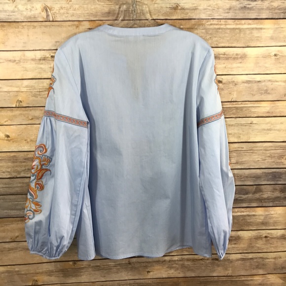 Market & Spruce | Tops | Market Spruce Mevi Embroidery Detail Top ...